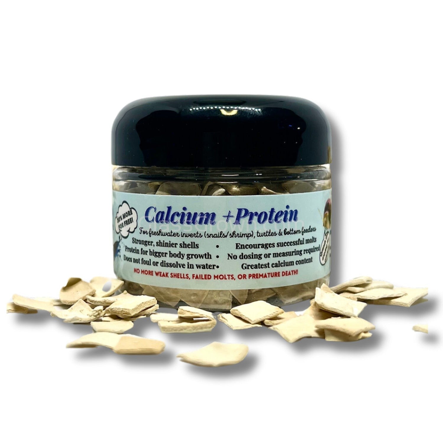 Calcium + Protein Shrimp and Invert Food – Glass Grown Aquatics