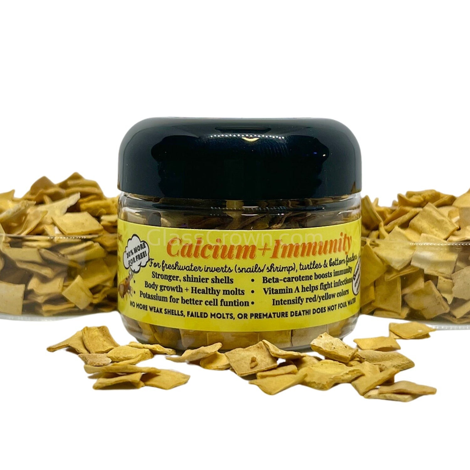 Calcium + Immunity Shrimp and Invert Food – Glass Grown Aquatics