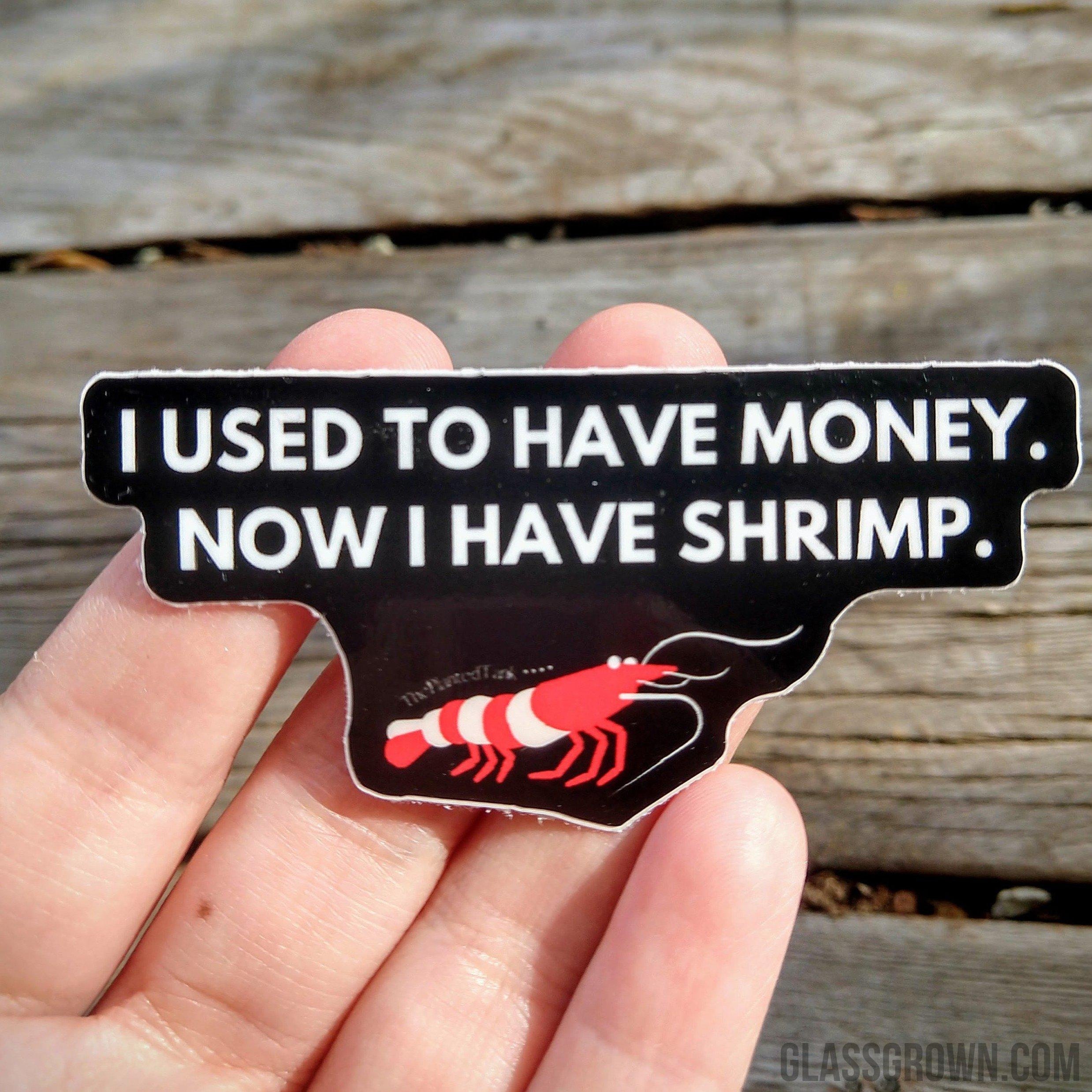 Red Cherry Shrimp Decal Sticker – Glass Grown Aquatics